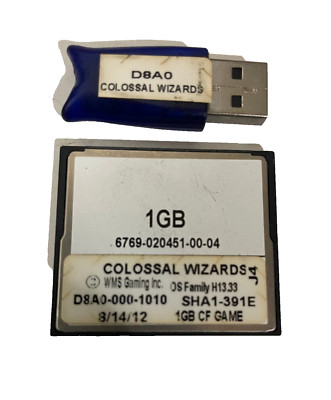 WMS BB2 COLOSSAL WIZARDS SOFTWARE AND DONGLE | eBay