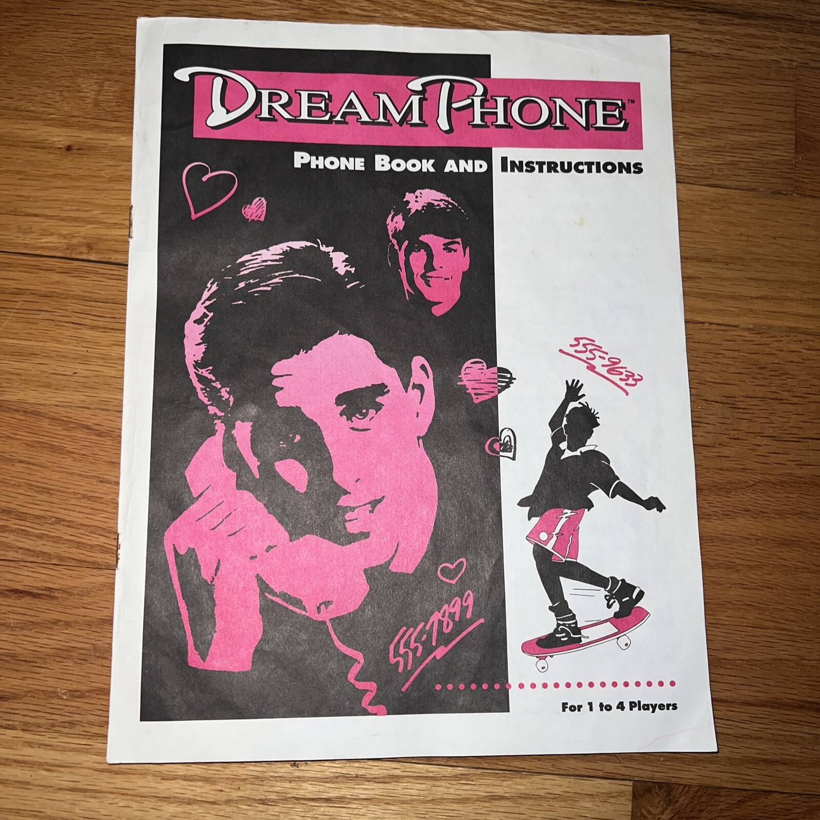 Milton Bradley Electronic Dream Phone Board Game - 4247 for sale online ...