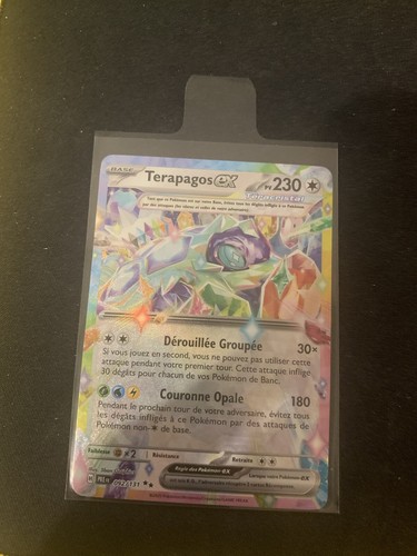 Terrapagos Ex 092/131 Carte Pokémon Ev08.5 Évolution Prismatique Neuf ...