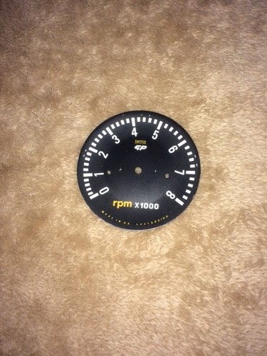 Smiths GP Triumph BSA Norton ? Tachometer Face Dial 8000 RPM HVC1000 2 ...