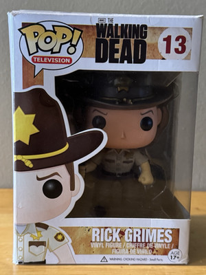 Funko Pop! Television The Walking Dead Rick Grimes #13 Vaulted | eBay