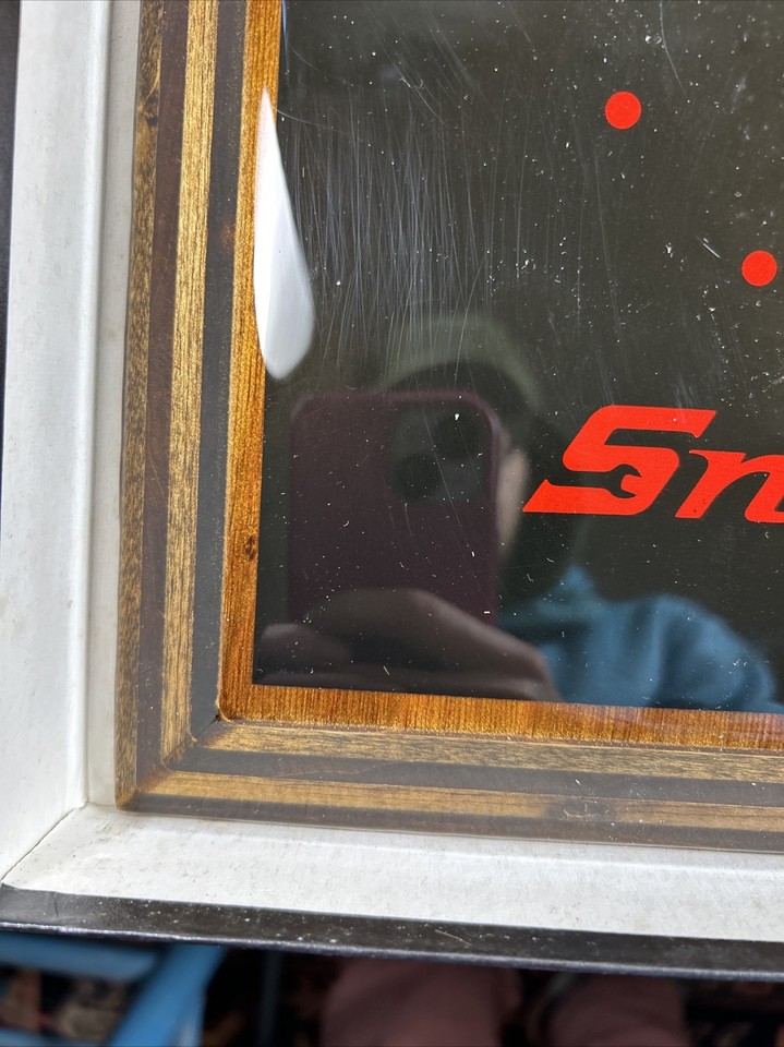 SNAP-ON TOOLS Vintage ADVERTISING WALL CLOCK w/ Tune-up Equipment ...