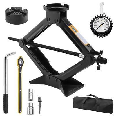 Heavy Duty 2Ton Scissor Car Jack Kit Wheel Brace for VOLVO XC40/EX40 ...