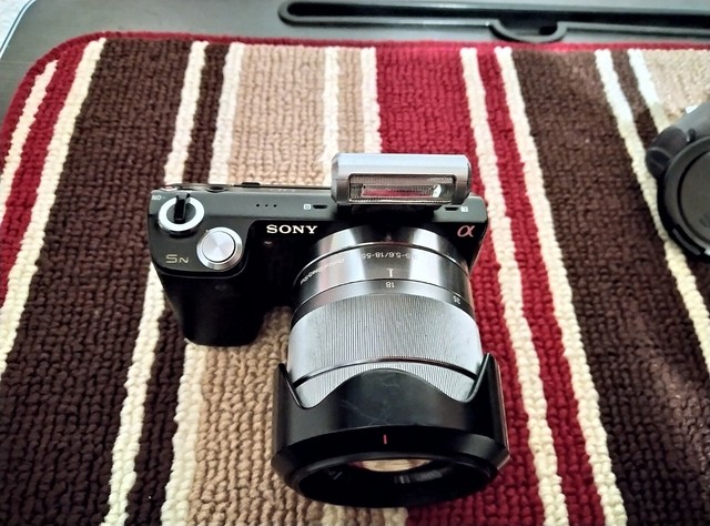 Sony Alpha NEX-5N 16.1MP Digital Camera - Black (Kit w/ 18-55mm Lens ...