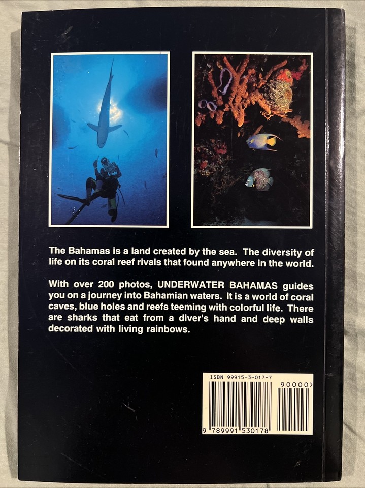 Underwater Bahamas by Bob Friel, 1993, Amazing Underwater Photos!!!, PB ...