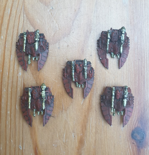 Eldar Falcon Grav Tank x 5 Epic 40k Citadel Adeptus Titanicus Space ...