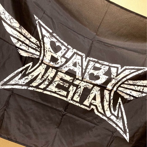 BABYMETAL Flag BANNER Black × White Limited Decoration Flag 122x183cm ...