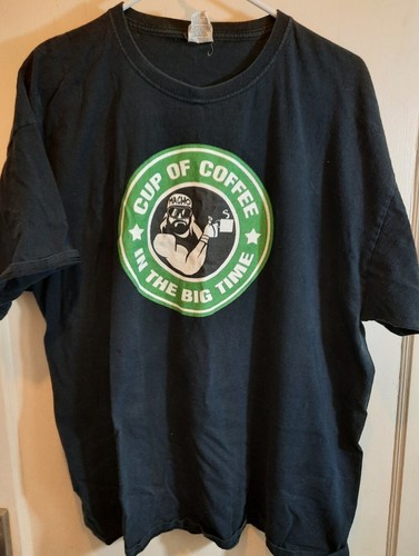 Macho Man Randy Savage Cup Of Coffee In The Big Time T Shirt WWE WWF ...