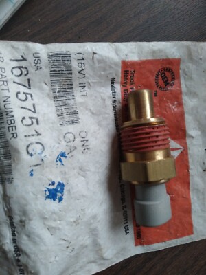 New OEM Coolant Temperature Sensor for International Navistar 1675751C1 ...