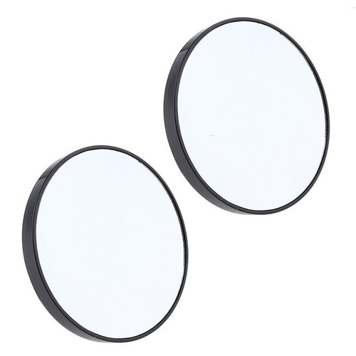 2 Wall Mount Suction Mirror 15X Magnifying Makeup Cosmetic | eBay