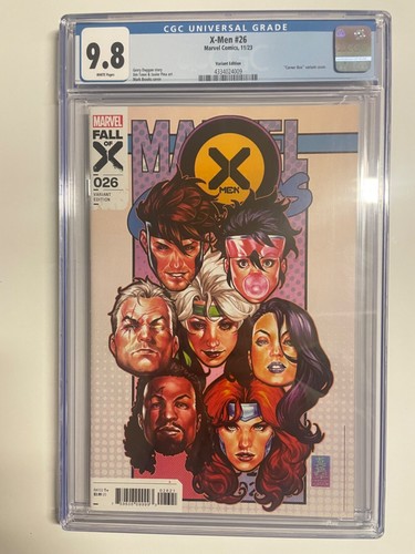 X-MEN #26 - MARK BROOKS CORNER BOX VARIANT CGC 9.8 (2023) | eBay