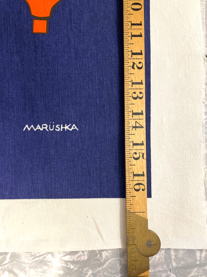 VTG Marushka Screen Print Air Balloons Canvas Unstretched | eBay