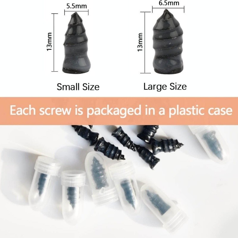 60X Tire Vacuum Repair Screw Rubber Nail Plug Car Tyre Puncture Repair ...