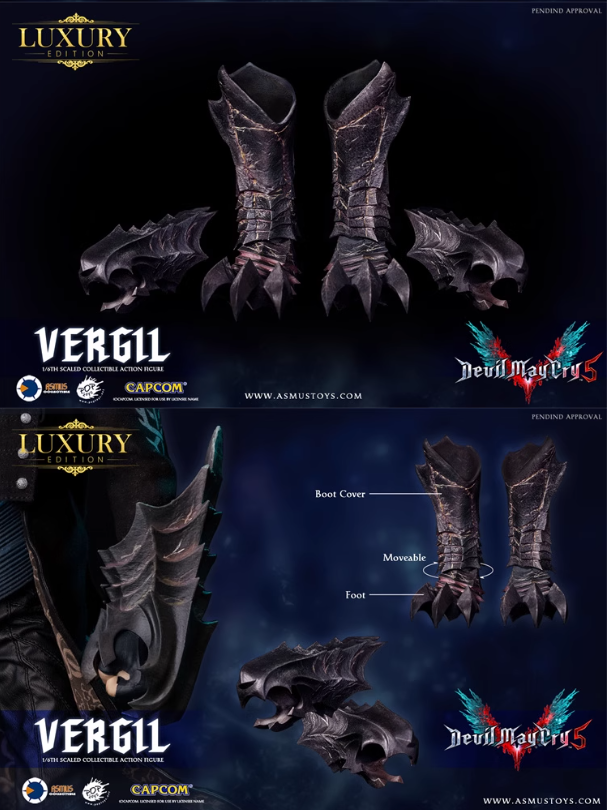 Pre-sale ASMUS TOYS DMC500LUX 1/6 DMC5 Vergil Collectible Action Figure ...