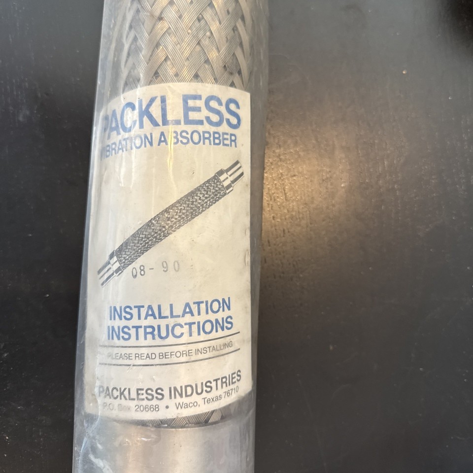Packless Vibration Absorber- NOS 2 1/8 - P82-VAF82 P82 21” NEW IN ...