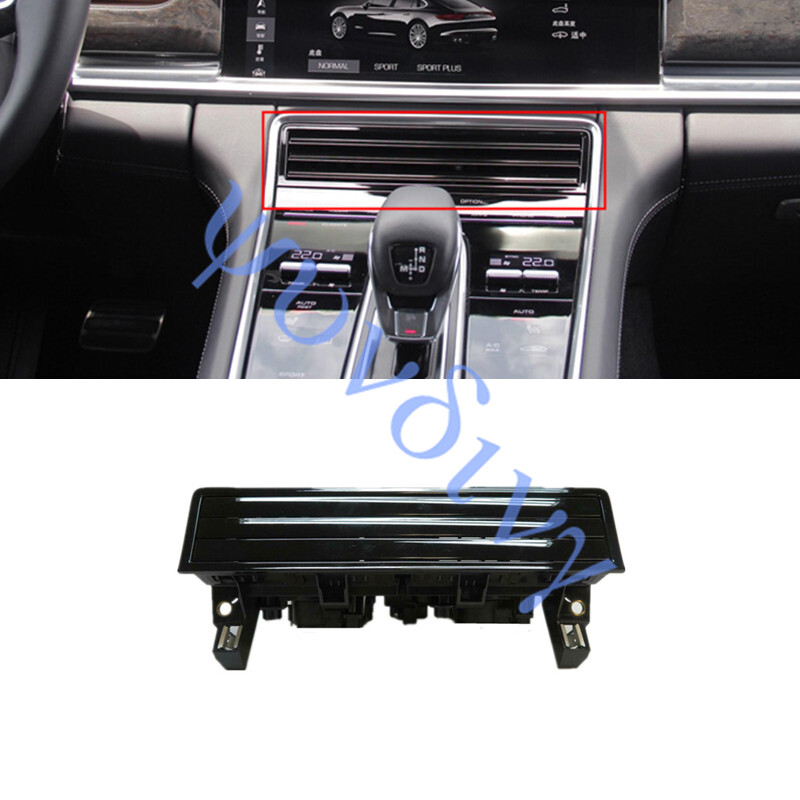 >For Porsche 971 Panamera 2017-2021 Front Central A/C Air Duct Outlet ...
