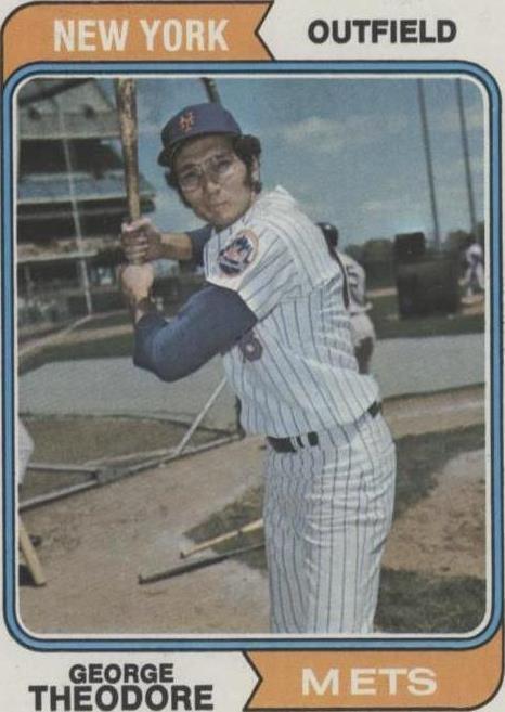 1974 Topps - George Theodore #8 (RC) for sale online | eBay