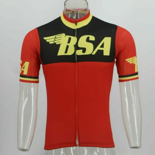 Retro BSA Cycling Jersey Cycling Short Sleeve Jersey Cycling Shirt Cycling Tops | eBay