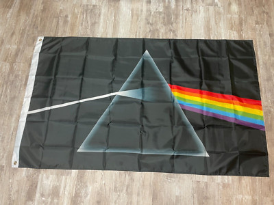 Pink Floyd Banner Flag DARK SIDE OF THE MOON 3x5 US SELLER | eBay