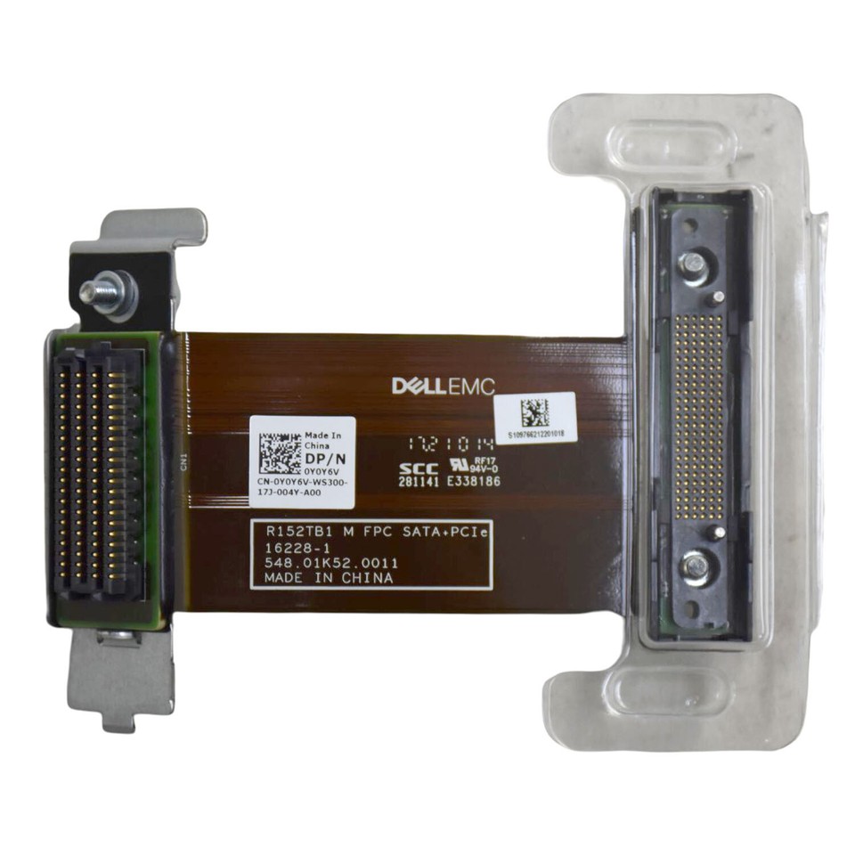 Lotto di 2 cavi backplane HDD scheda madre Dell PowerEdge M640 SATA ...