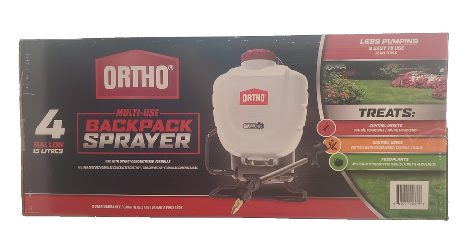 Ortho 4gal. Wand Backpack Sprayer | eBay