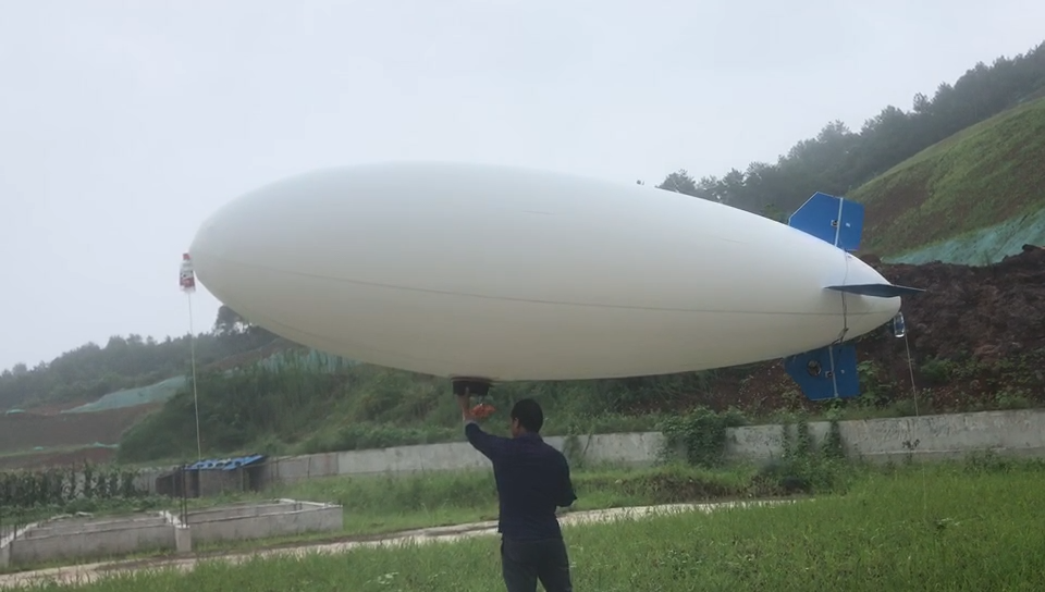 16ft (5M) RC Zeppelin Outdoor Radio Control Blimp Advertising eBlimp ...
