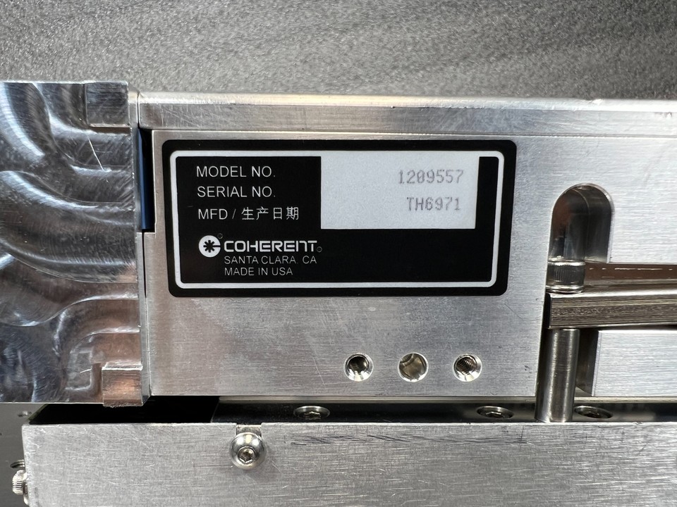 Coherent Genesis CX Compact OEM 355nm 60mW CW UV OPSL Complete Laser ...