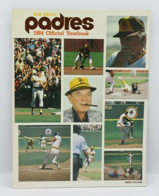 San Diego Padres 1984 Official Yearbook - Baseball | eBay