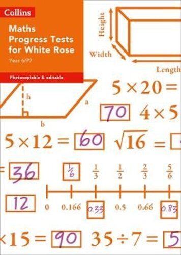 Year 6/P7 Maths Progress Tests for White Rose 9780008333584 | Brand New ...