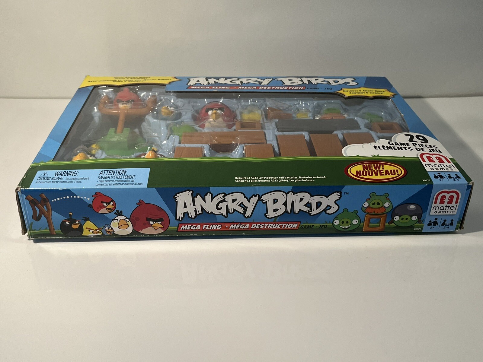 Mattel Angry Birds Mega Fling Board Game (X9272) for sale online | eBay