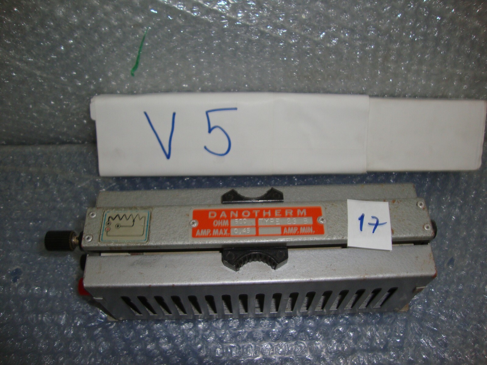 Danotherm vintage rheostat 23 B 500 Ohm 0.45 AMP slide rheostats | eBay