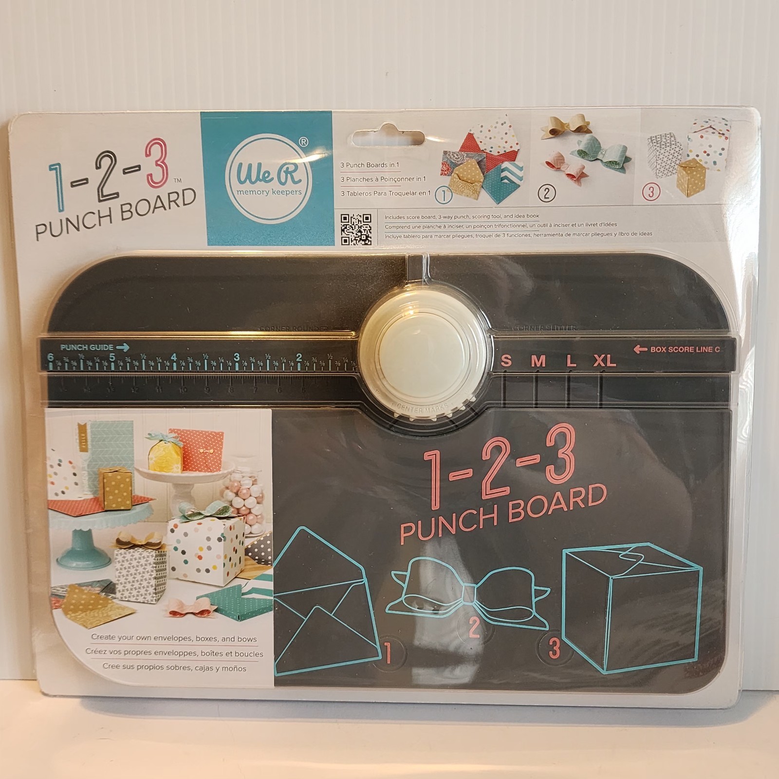 We R Memory Keepers 1-2-3 Punch Board - 662530 for sale online | eBay