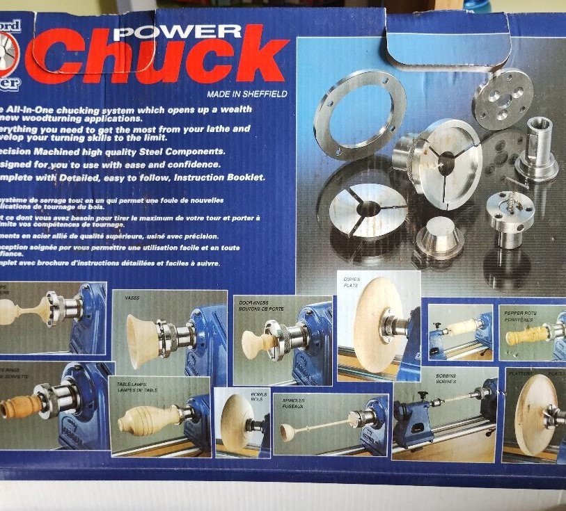 RECORD POWER Chuck System ( RP3000X) FOR WOOD TURNING LATHE | eBay UK