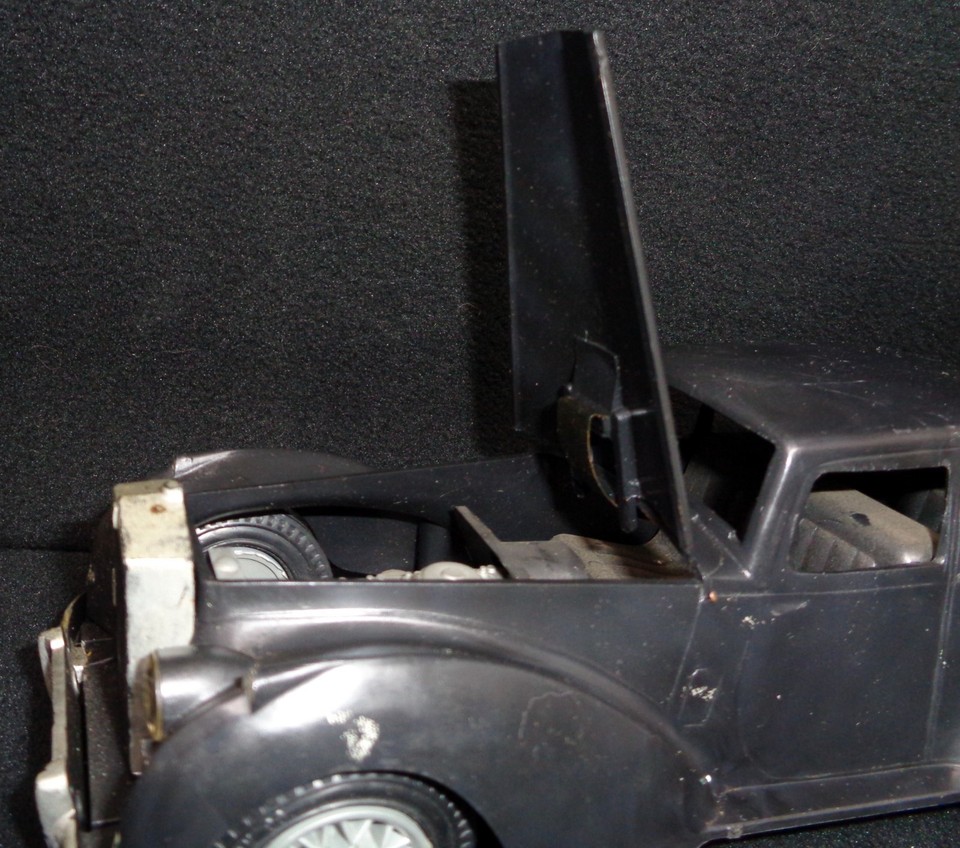 Vintage IDEAL Black Plastic Rolls Royce Mini Toy Car | eBay