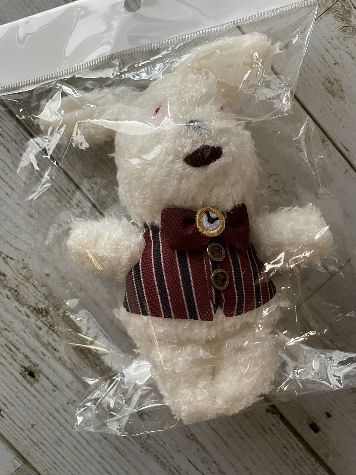 The Promised Neverland Little bunny mascot Plush keychain Connie's ...