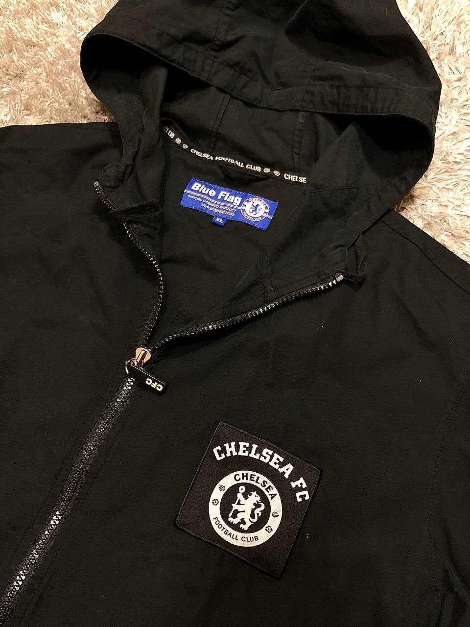 FC Chelsea Jacket Windbreaker Mens Vintage Football O… - Gem