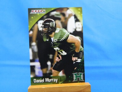 Daniel Murray UH University of Hawaii Football Card KKEA 2003 2004 | eBay