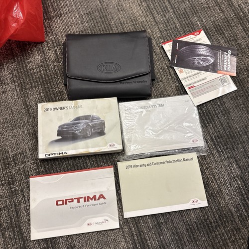 2019 Kia Optima Owners Manual With Case OEM Free Shipping | eBay