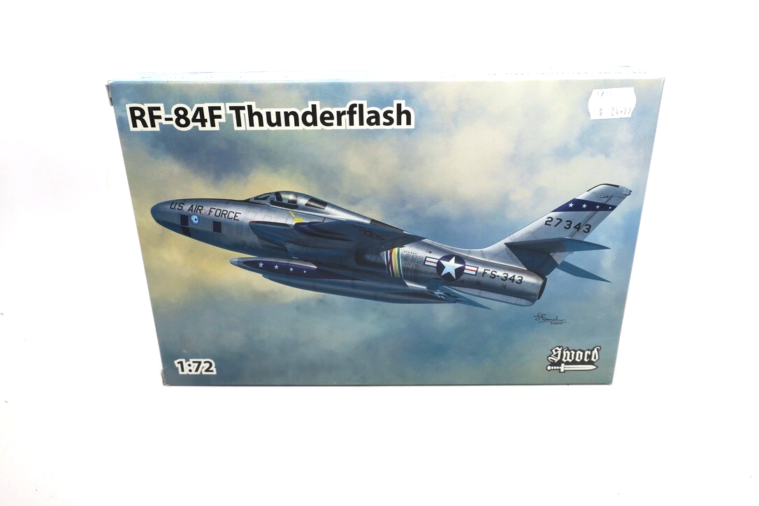 1/72 SWORD 72116; Republic RF-84F THUNDERFLASH USAF Model Kit | eBay
