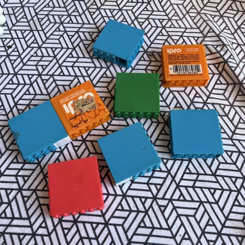 Vintage 1980’s IPSO Candy Drops Boxes -8 Snap Together LEGO like ...