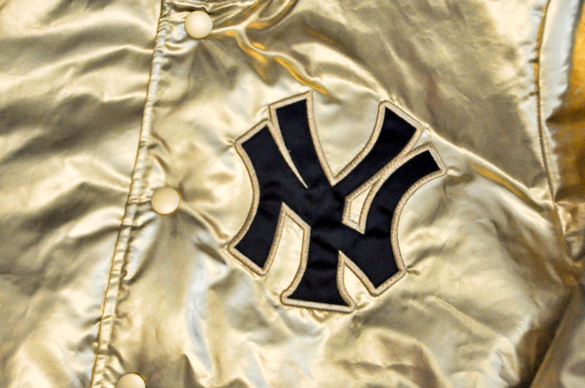 New York Yankees Starter G-III Jacket Satin Gold 2009 World New York Yankees Starter G-III Jacket Satin Gold 2009 World