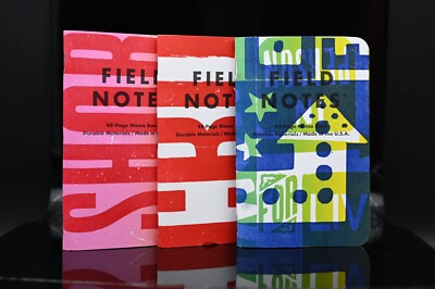 Field Notes Hatch Show Print Lot of 3 Notebooks UNUSED | eBay