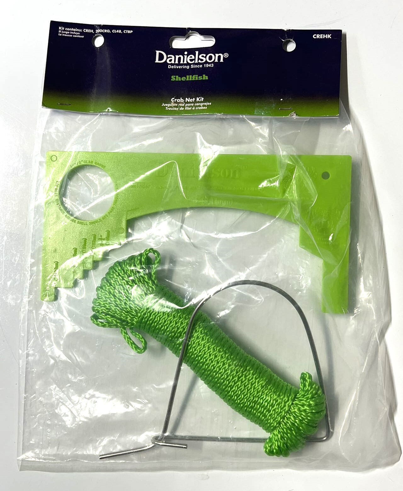 Danielson Super Easy Crabber SS Pin, Crab Line, measure crab ruler Crab ...