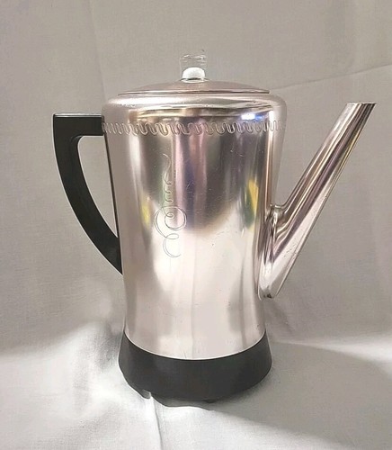 West Bend Flavo-Matic Vintage Electric Coffee Pot Percolator Pinkish ...