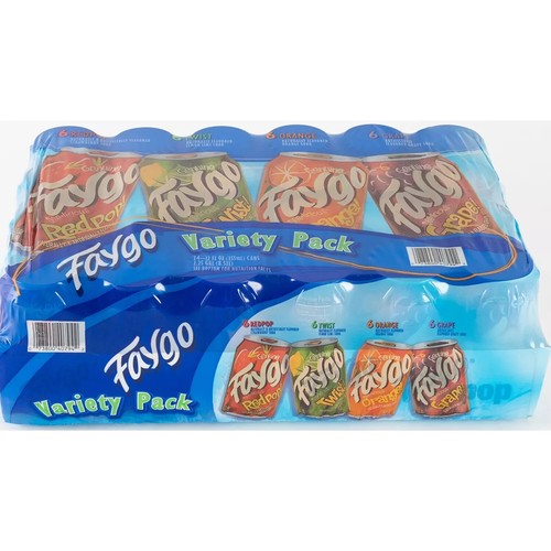 Faygo Soda Variety Pack 12 fl. oz., 24 pk. | eBay