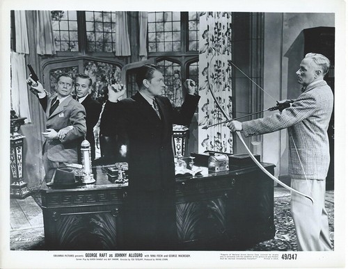 George Macready, George Raft - Johnny ... - 8 x 10 - Original ...
