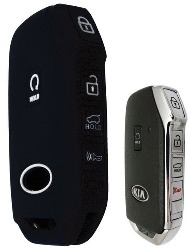 Keyless Entry Key Fob Rubber Remote Cover for Kia Soul Telluride K5 ...