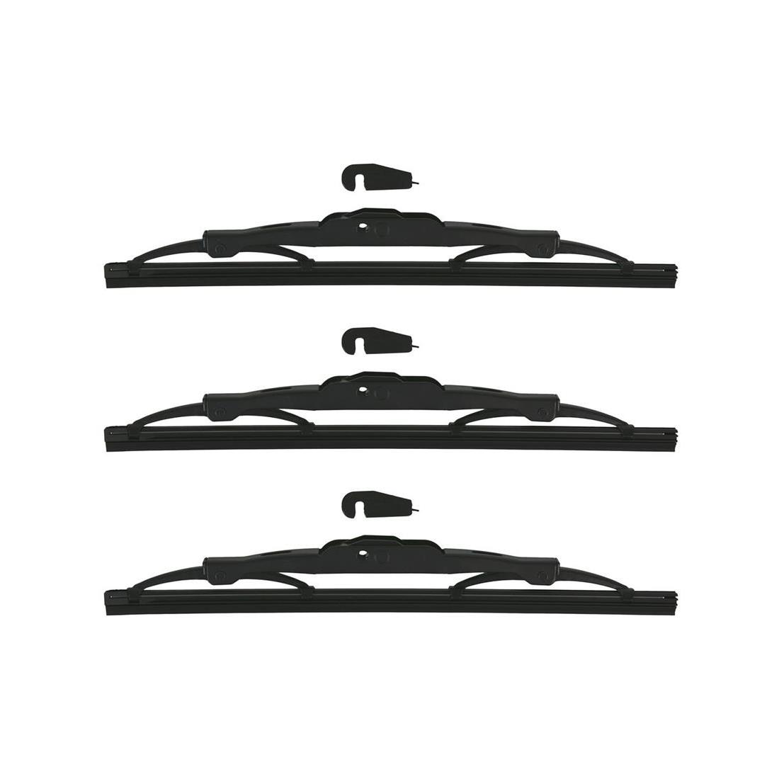 Back Windshield Wiper ANCO 10" Front Wiper Blade Set (3-Pack) For 1963 ...