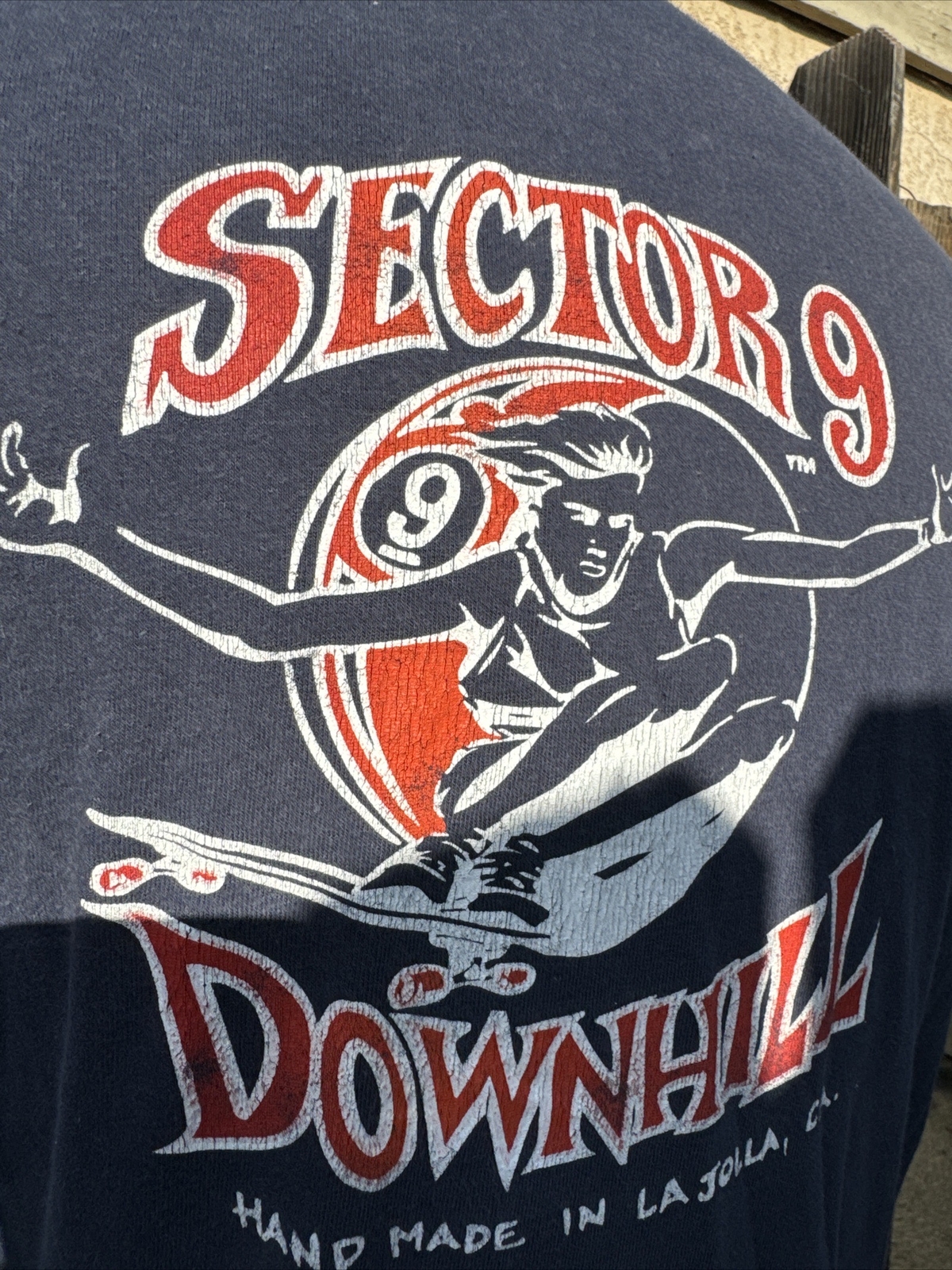 Sector 9 Nine Downhill Skateboard Longboard T Shirt - Gem