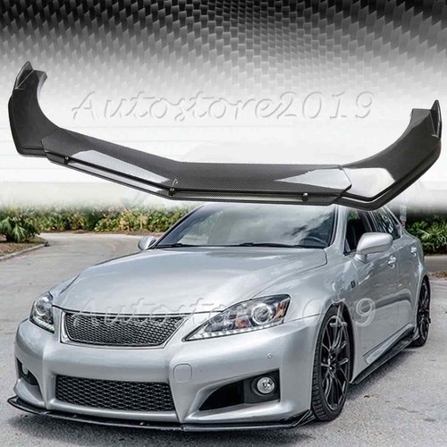 For Lexus IS250 IS350 IS300 Front Bumper Lip Spoiler Body Kit Carbon ...